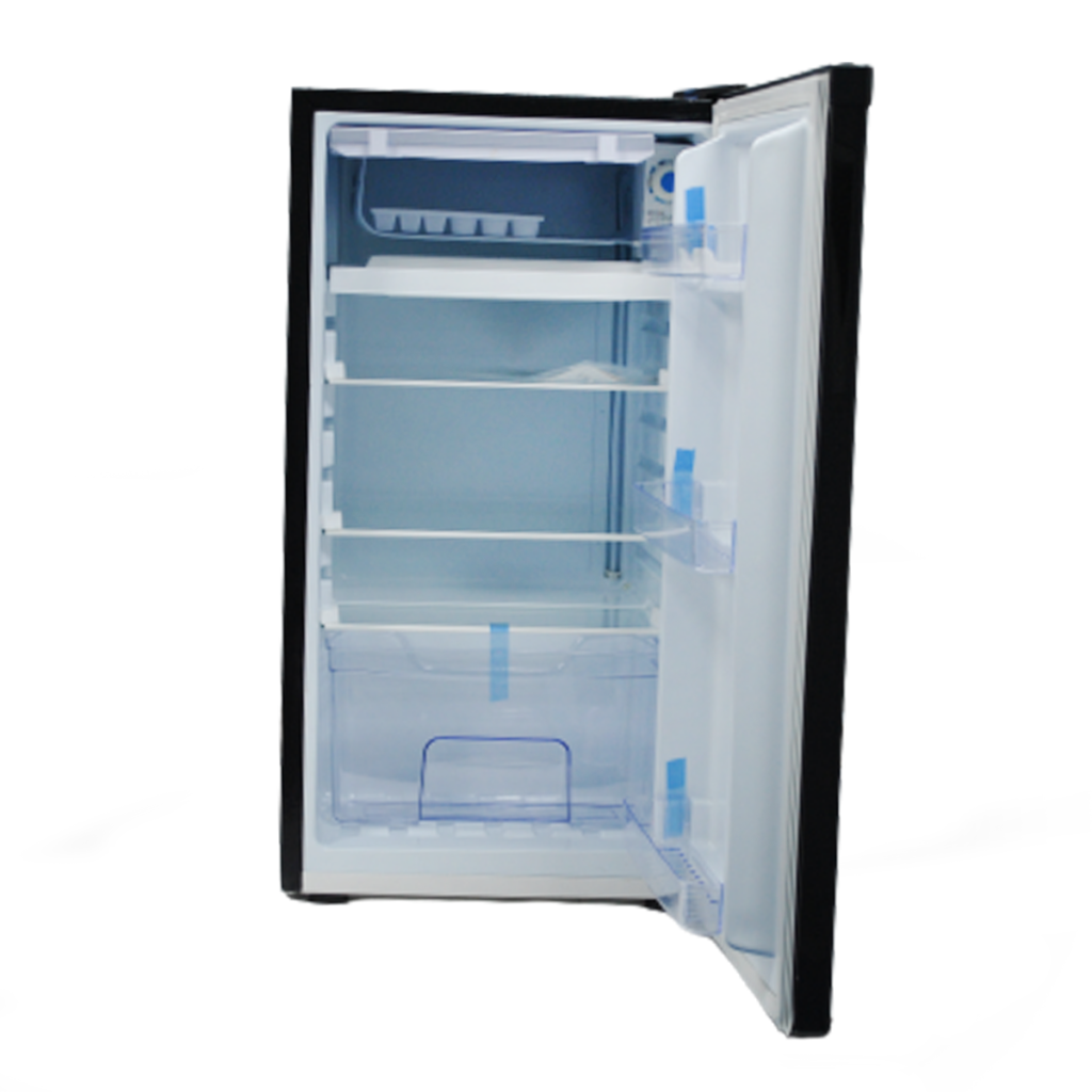 100 L Single Door Refrigerator (Black, MB 100 Black, 3 Star) - Minifrost